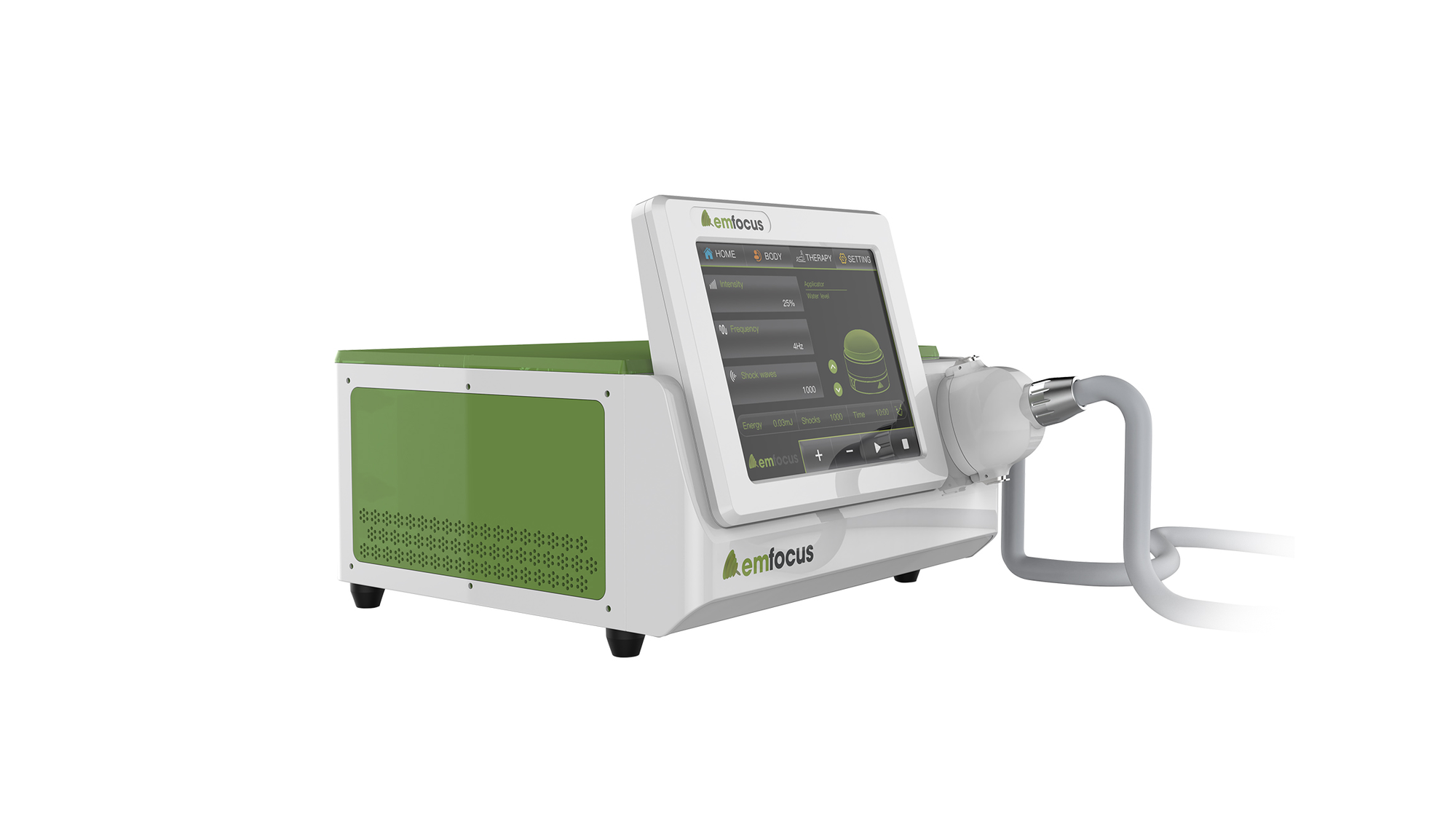 EMFOCUS – Focused Shockwave Machine | Kaphaphysio – kaphaphysio